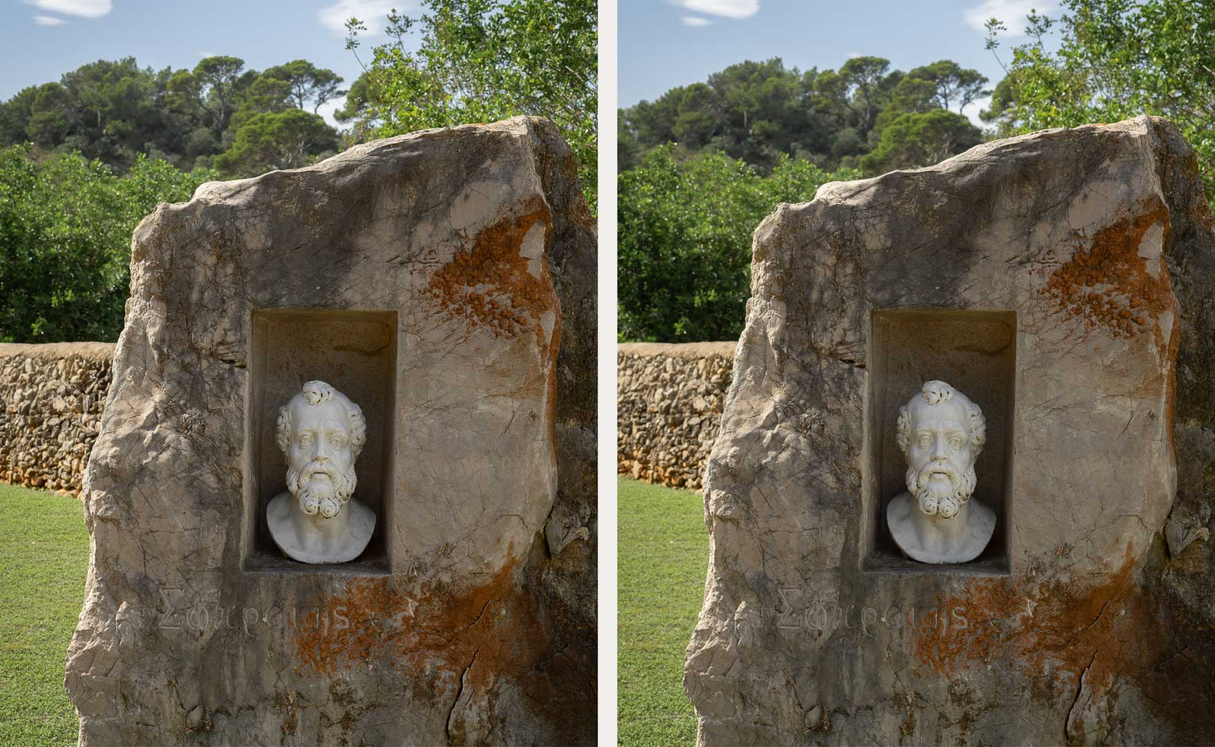 Stereofotos zum Betrachten im Stereoskop